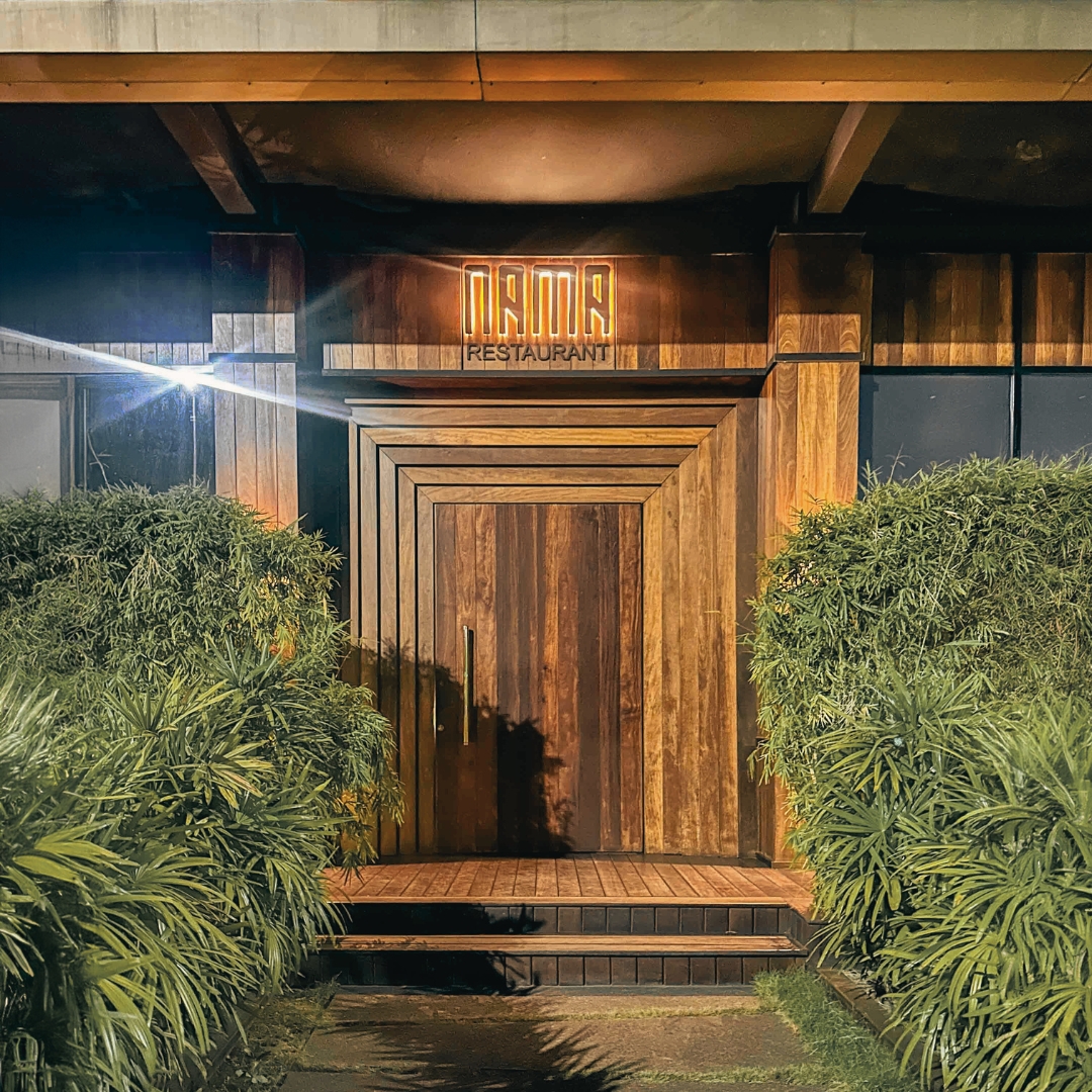 Outdoor Lighting Innovation at Nama Restaurant by Switch Made Group ...